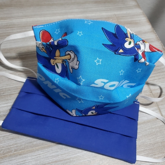Hand Crafted | Accessories | Sonic Face Mask | Poshmark